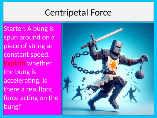 Centripetal Force Circular Periodic Motion Physics CIE | Teaching Resources