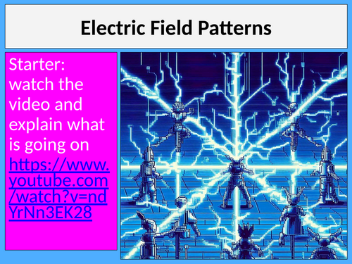 Electric Field Patterns Electric fields | Teaching Resources