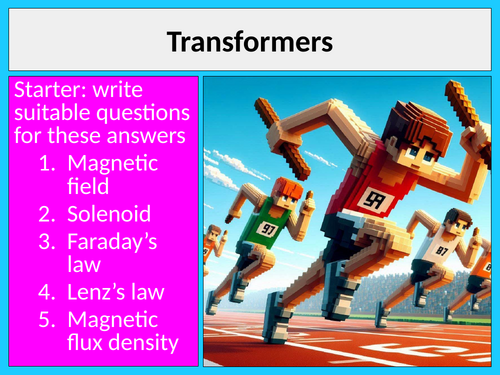 Transformers Magnetic Fields Physics CIE | Teaching Resources