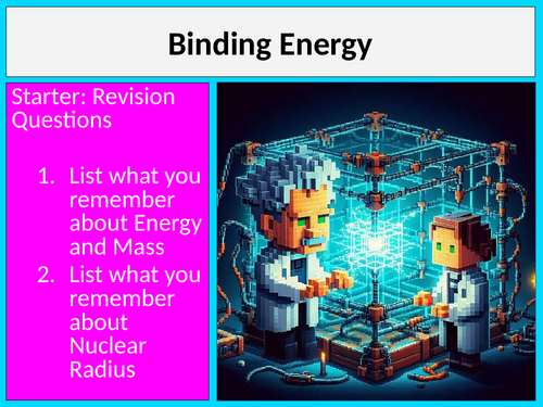 Binding Energy | Teaching Resources