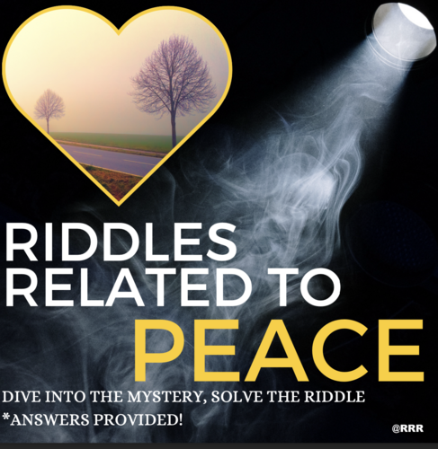 International Day of Peace Riddles: Brain Teasers for Kids! (Freebie ...