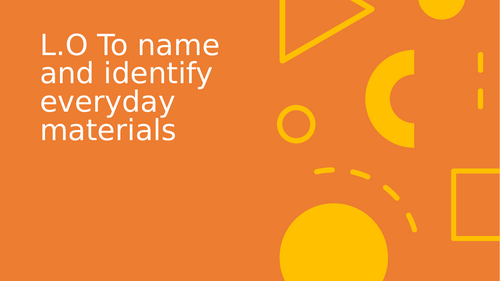 To name and identify everyday materials KS1 The Three Little Pig's ...