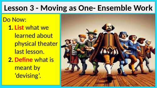 Moving as One Drama | Teaching Resources