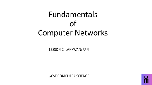 LAN, WAN and PAN Lesson | Teaching Resources