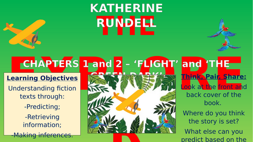 The Explorer - Chapters 1-2 - 'Flight' and 'The Green Dark' - Double ...