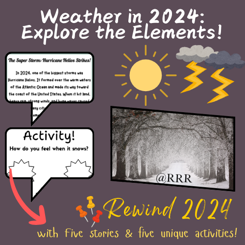 Weather Wonders of 2024: Storms, Sunshine & Surprises! Rewind Workbook ...