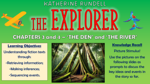 The Explorer - Chapters 3 and 4: 'The Den' and 'The River' - Double ...