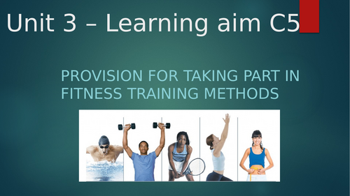 BTEC Tech Award - Sport (2022) Component 2 C5 Provisions | Teaching ...