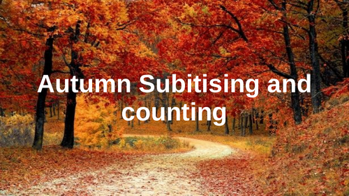 Autumn subitising and counting | Teaching Resources