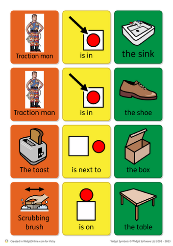 Traction Man Colourful Semantics | Teaching Resources