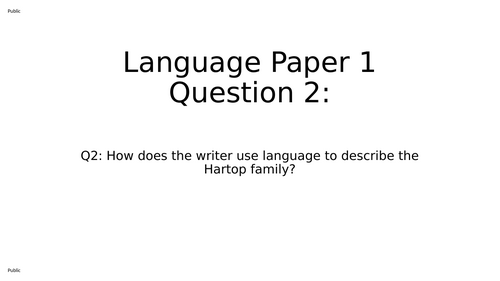 Paper 1 Question 2 - June 2019 | Teaching Resources