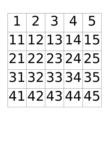 100 square activities | Teaching Resources