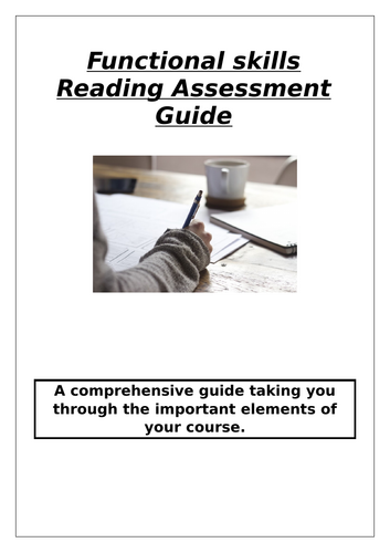 Functional Skills: Reading Assessment Booklet | Teaching Resources