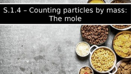 IBDP - Chemistry - Structure 1.4 - Counting particles by mass - The ...