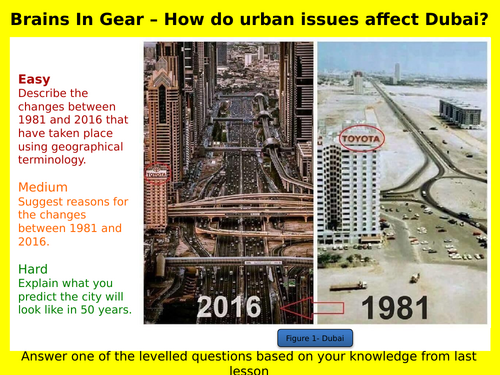 GCSE Geography – Urban issues and challenges -12 - Urban regeneration ...