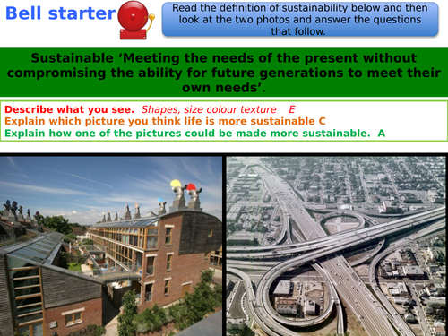 GCSE Geography – Urban issues and challenges -13 - Sustainable cities ...