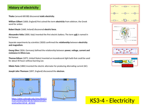 Circuit Symbols For Both Ks3 4 Teaching Resources
