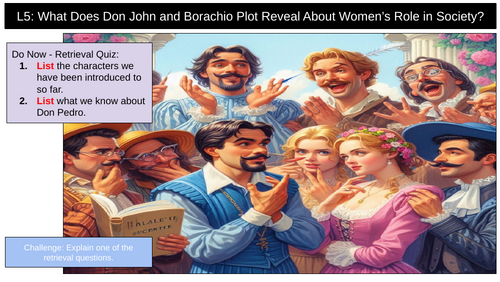 Much Ado About Nothing Don John Borachio Plot | Teaching Resources