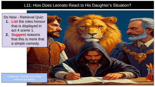 Leonato Much Ado About Nothing | Teaching Resources