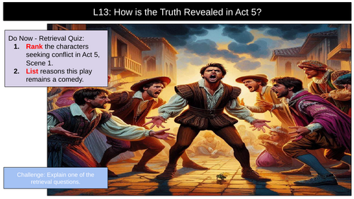 Much Ado About Nothing Truth Act 5 | Teaching Resources
