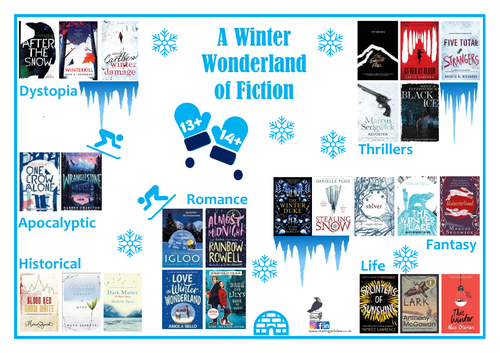 A Winter Wonderland of Fiction booklist ages 7-14 | Teaching Resources