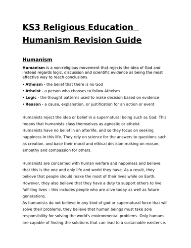 Year 9 Religious Education | Teaching Resources