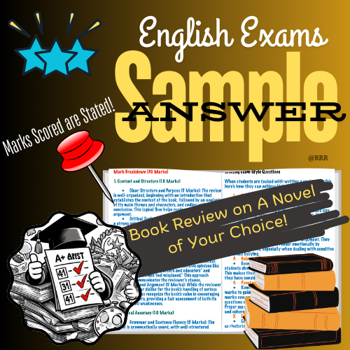 English Book Review Writing: Sample Answer & Exam Tips Explained for ...