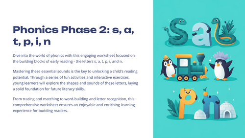 Phonics Phase 2 Teacher Training Pack | Teaching Resources