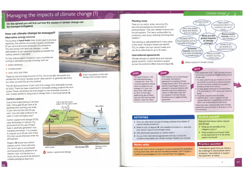 Managing Climate Change | Teaching Resources