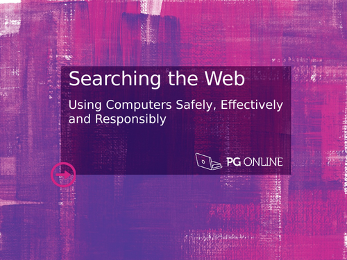 search the web | Teaching Resources