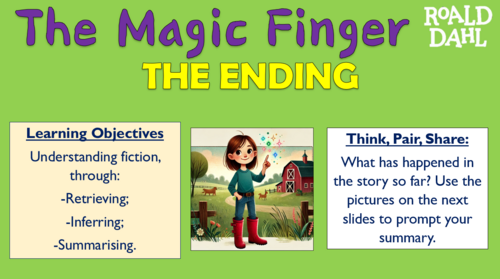 The Magic Finger - The Ending - Double Lesson! | Teaching Resources