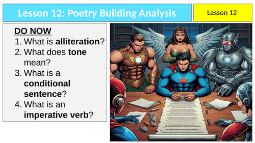 Adventure Poetry Analysis | Teaching Resources
