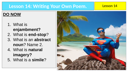 Adventure Poetry Writing Poem | Teaching Resources