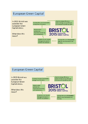 Environmental opportunities and challenges in Bristol | Teaching Resources Environmental opportunities and challenges in Bristol | Teaching Resources