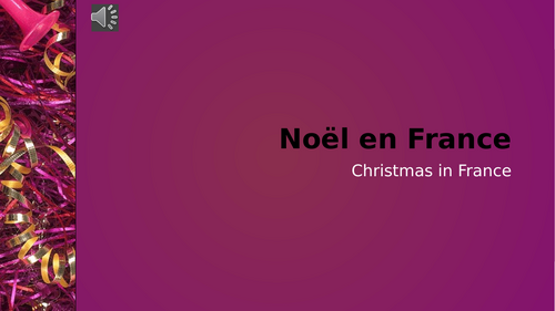 Noel en France | Teaching Resources