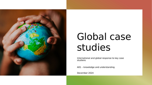 Global Case Studies | Teaching Resources