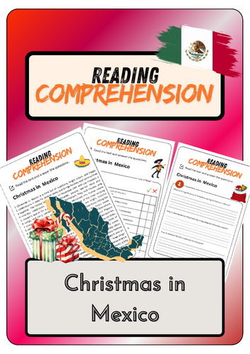 Reading Comprehension - Christmas in Mexico + Solutions | Teaching ...