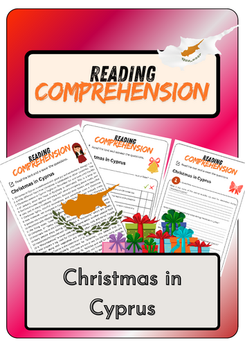 Reading Comprehension - Christmas in Cyprus + Solutions | Teaching ...