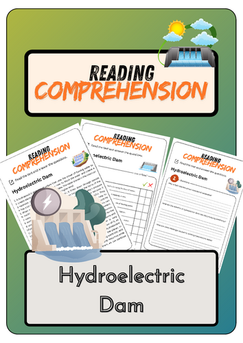 Reading Comprehension - Hydroelectric Dam + Solutions | Teaching Resources