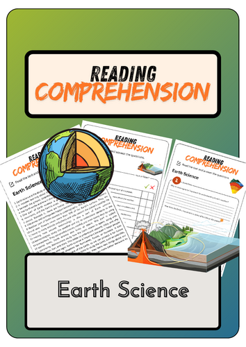 Reading Comprehension - Earth Science + Solutions | Teaching Resources