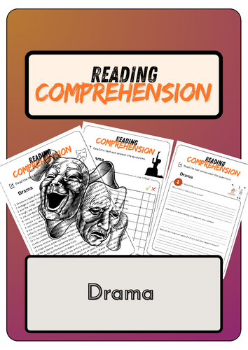 Reading Comprehension - Drama + Solutions | Teaching Resources