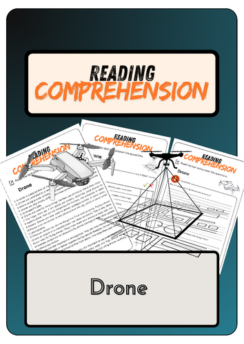 Reading Comprehension - Drone + Solutions | Teaching Resources
