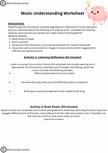 Why Study music? | Teaching Resources Why Study music? | Teaching Resources