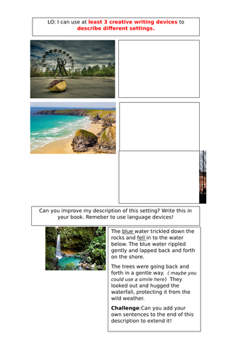 Creative writing | Teaching Resources