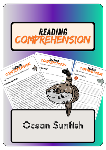 Reading Comprehension - Ocean Sunfish + Solutions | Teaching Resources
