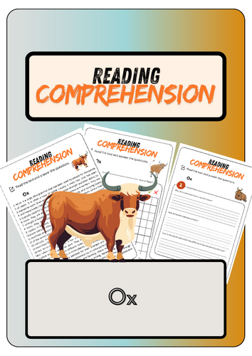 Reading Comprehension - Ox + Solutions | Teaching Resources Reading Comprehension - Ox + Solutions | Teaching Resources