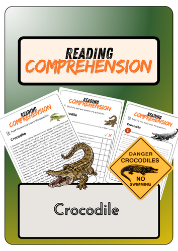 Reading Comprehension - Crocodile + Solutions | Teaching Resources
