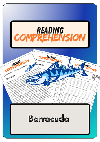 Reading Comprehension - Barracuda + Solutions | Teaching Resources
