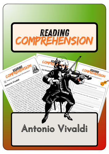 Reading Comprehension - Antonio Vivaldi + Solutions | Teaching Resources