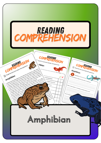 Reading Comprehension - Amphibian + Solutions | Teaching Resources